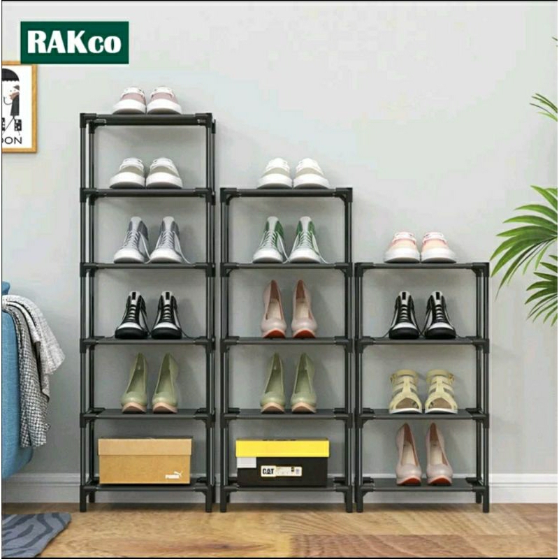 Minimalist Shoe Rack 4,5,6 Stacks (1 Package) | Shopee Philippines