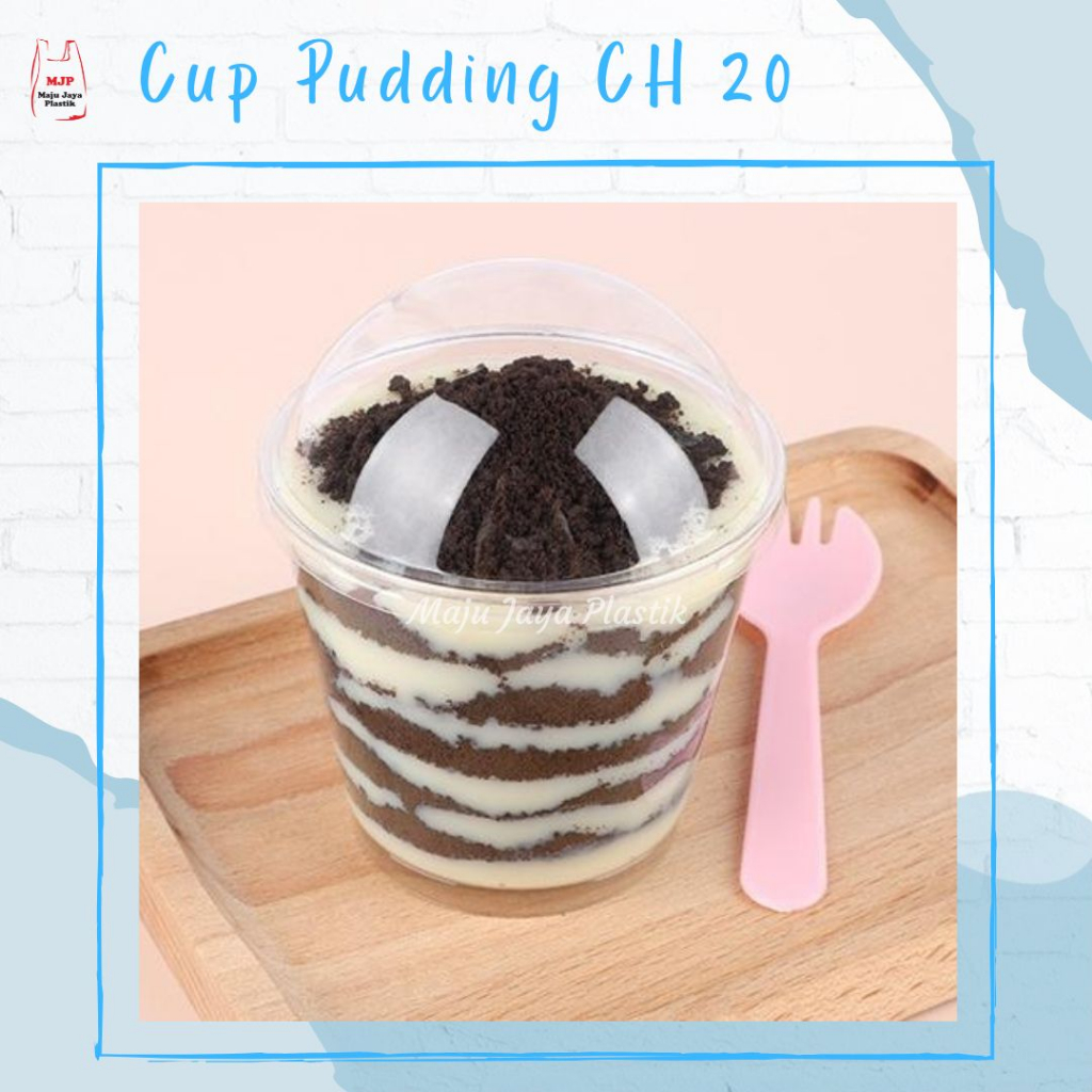 PUDDING Glass dessert Cup FIM ch20 ch7575 PUDDING CUP 150ML clear mica ...