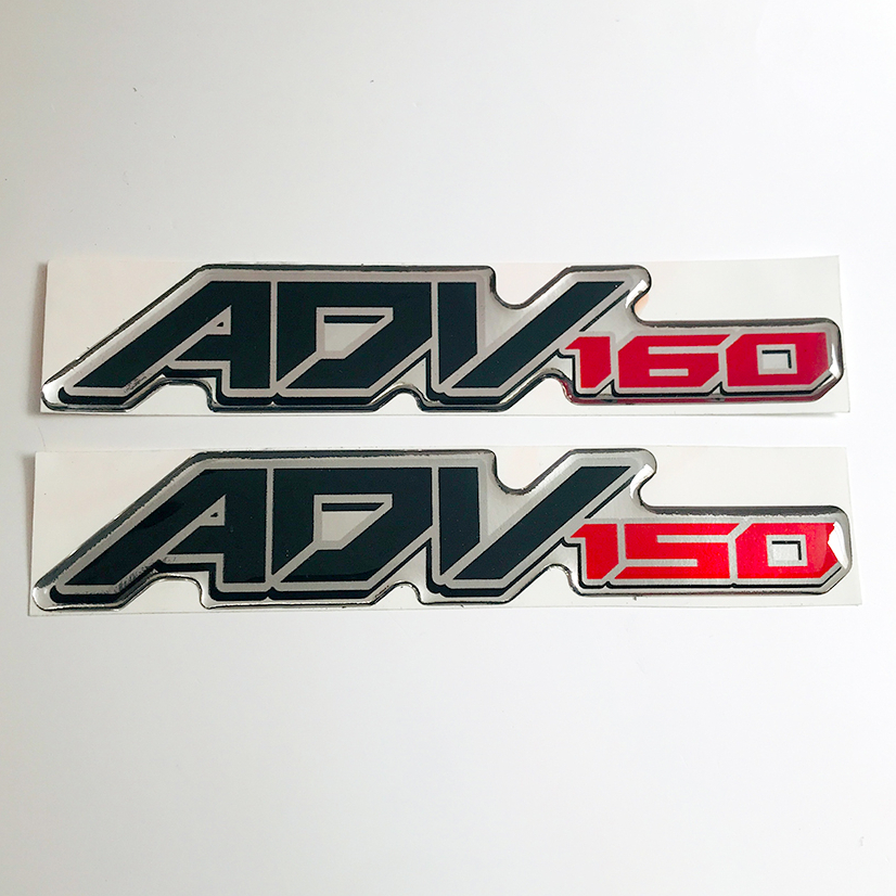 Emblem Sticker | HONDA ADV 160 | HONDA ADV 150 | 3D Flexible Embossed ...