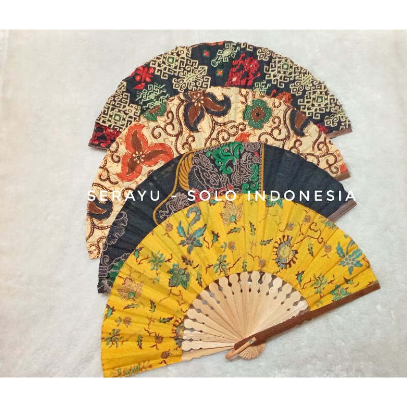 Jumbo batik fan (height 28cm) | Shopee Philippines