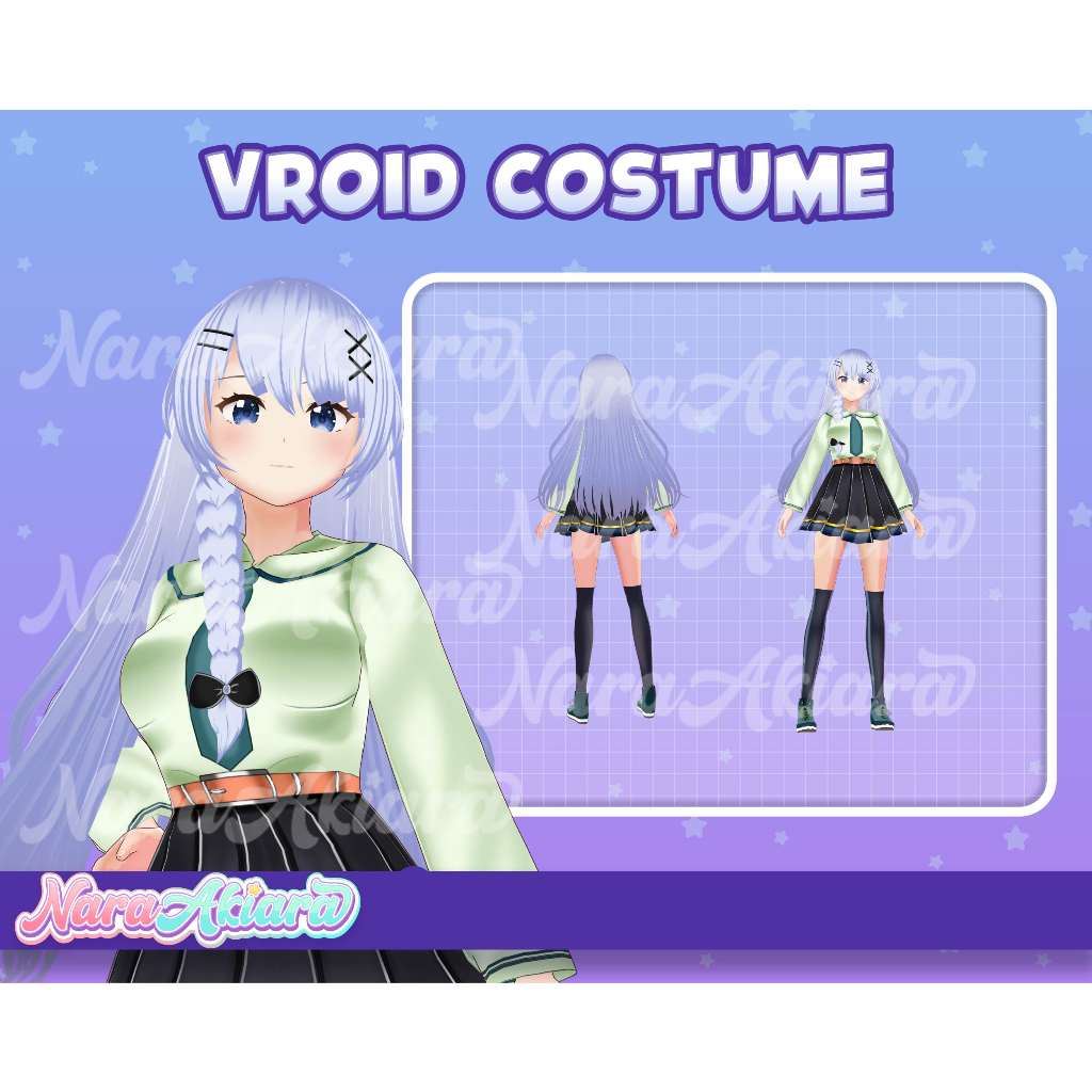 Get a Premium Look with the Latest 3D Vroid Costume, Upgrade Vroid ...