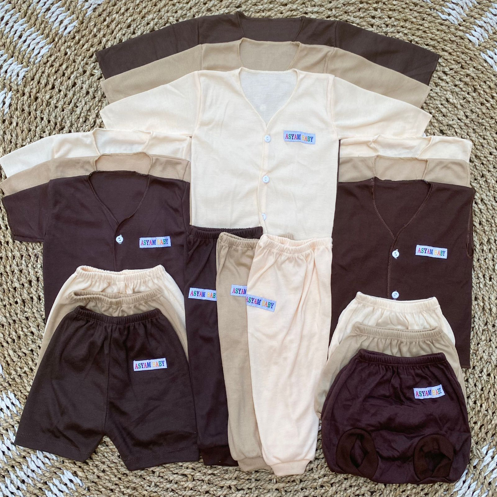 18Pcs Brown Series BABY Clothes Suits BABY Clothes BABY Pants Birth ...