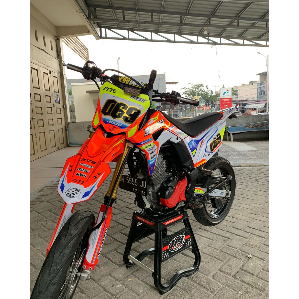 Decal/sticker CRF150L- /klx BF-klx gordon-wr155 etc. full body (Can ...