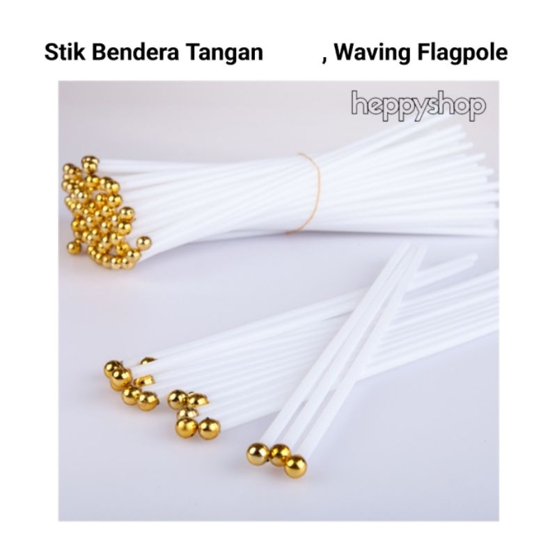 Small Hand Flag Stick, Waving Flagpole | Shopee Philippines