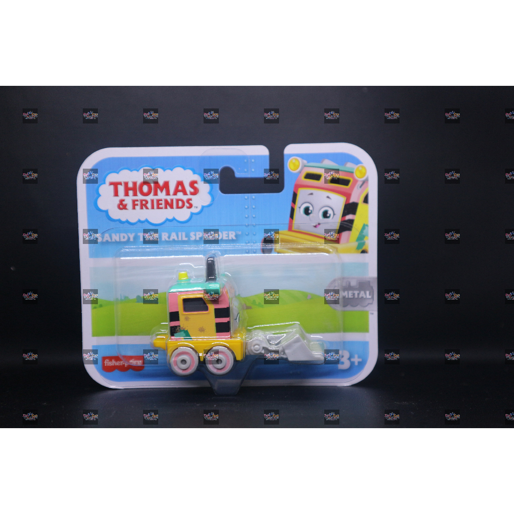 Hfx89 - Sandy The Rail Speeder - Thomas & friends original Fisher-price ...