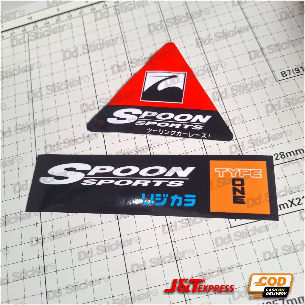 Spoon sport JDM Sticker | Shopee Philippines