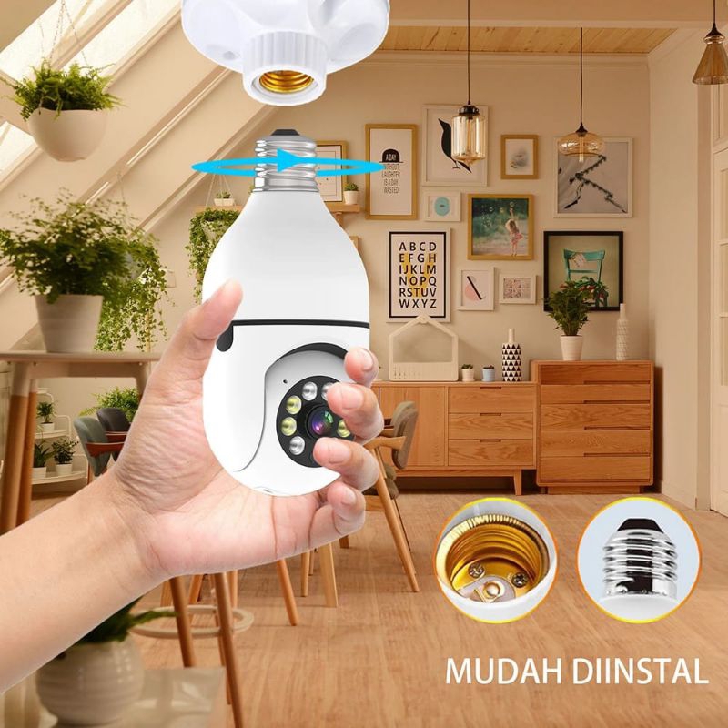 IP CAMERA 8MP CCTV V380PRO speed dome PTZ mini CCTV lamp | Shopee ...