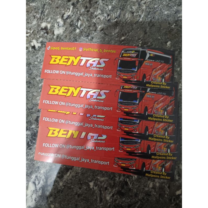 Original Single jaya bus stickers, 40 pcs | Shopee Philippines