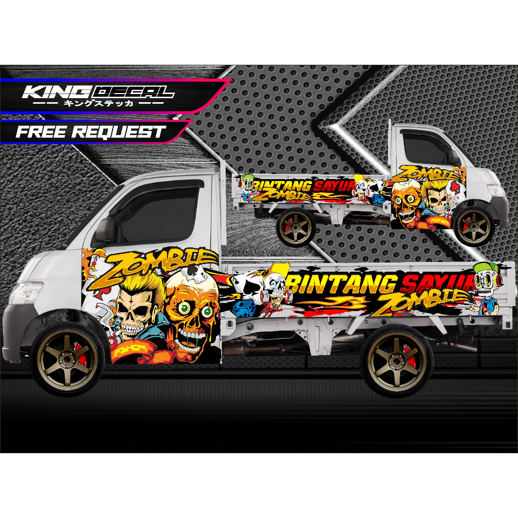 New PICK UP Door DECAL STICKER/GRANMAX Door DECAL/PICK UP Car STICKER 3 ...