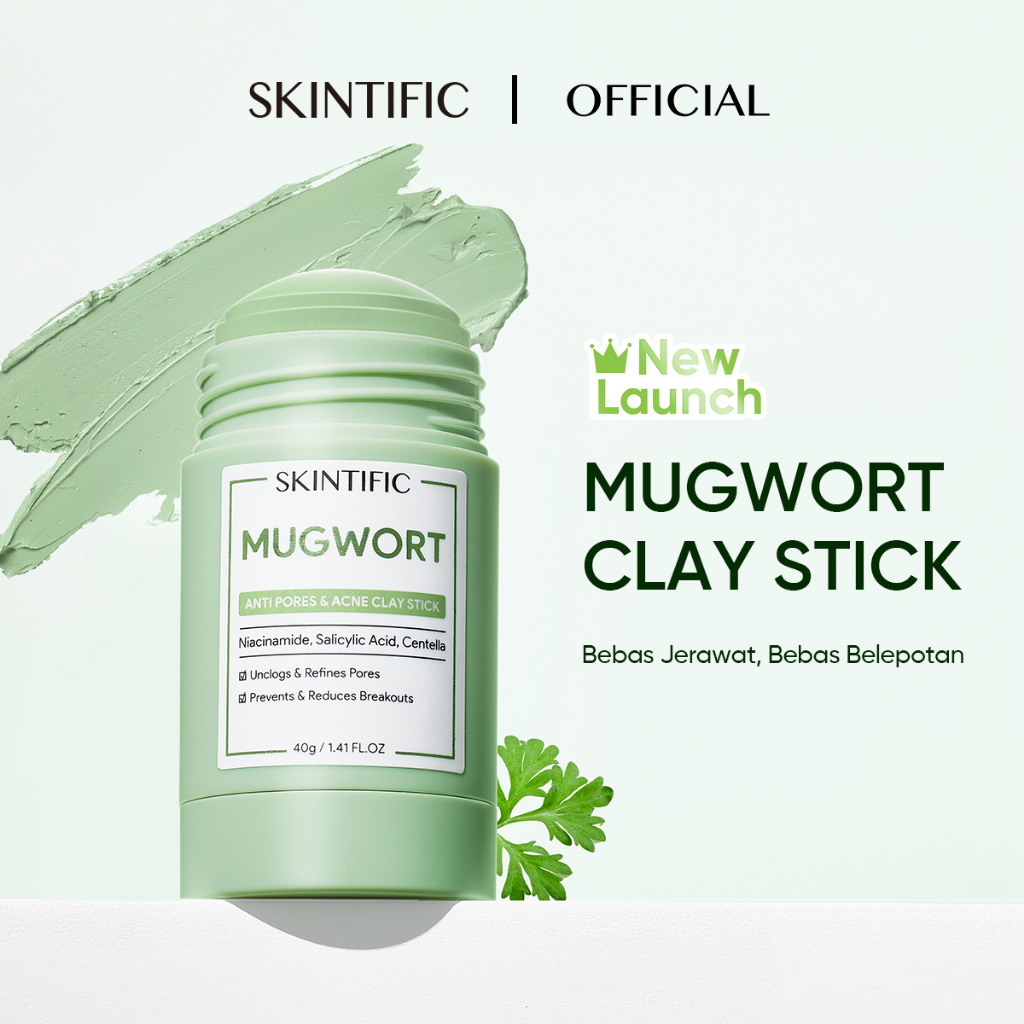 SKINTIFIC Mugwort Clay Mask Stick 40G | Shopee Philippines