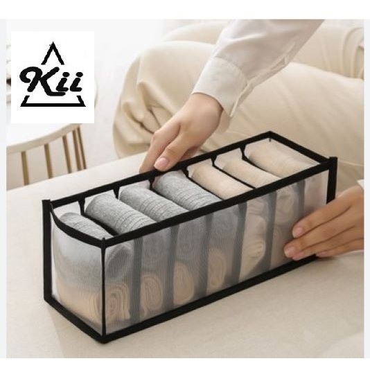 Clothes Divider Box - 7-piece Clothes Divider Storage Box | Shopee ...