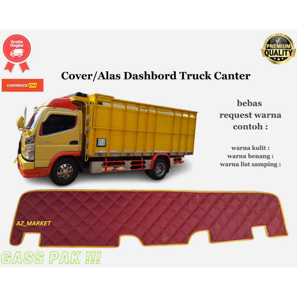 Truck canter Car Dashboard Mat Cover Engkel Truck canter Dashboard ...