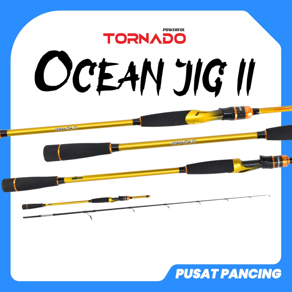 Tornado OCEAN JIG II 602 Pe 1-3 & 2-4 solid carbon Material | Solid ...