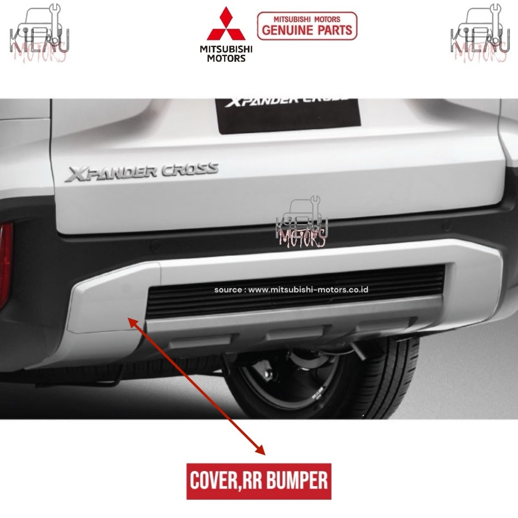 Mitsubishi Xpander Cross Rear Bumper Towing Cover | Shopee Philippines