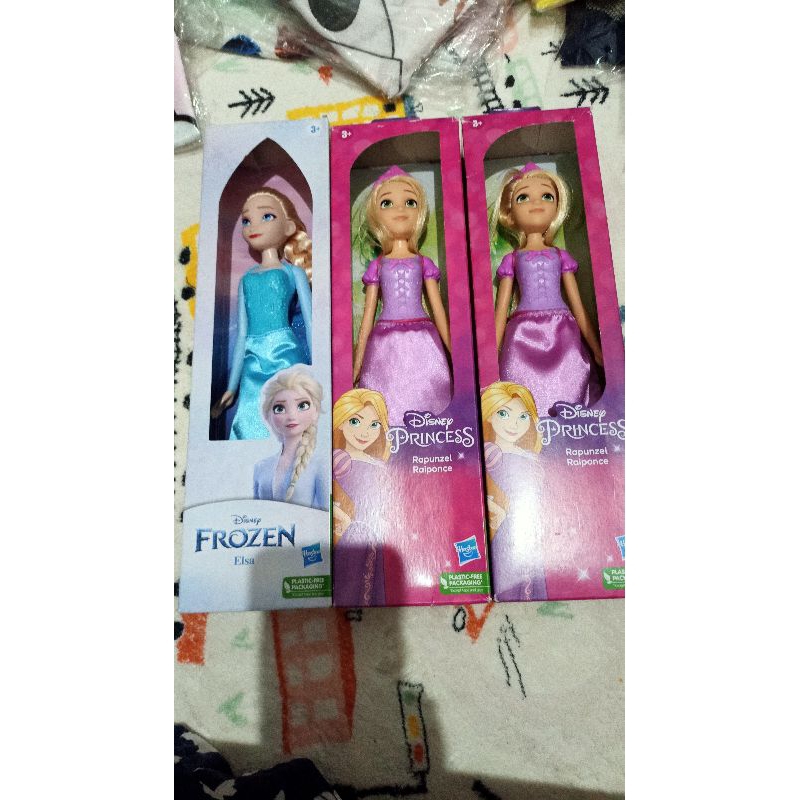 Hasbro Barbie Princess Elsa Frozen, Rapunzel | Shopee Philippines