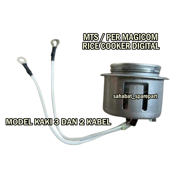 Mts / PER DIGITAL RICE COOKER MODEL 3 LEGS AND 2 CABLES | Shopee ...