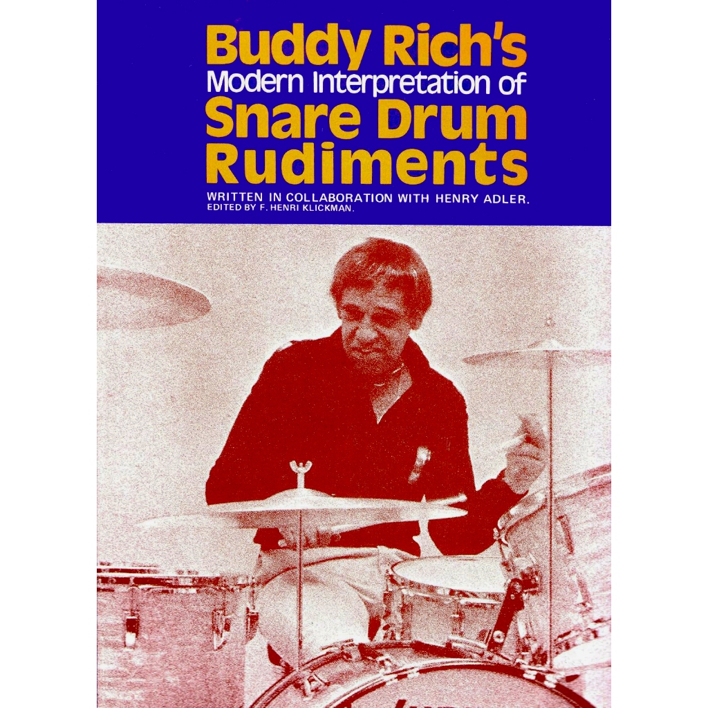 Modern Drum Book Interpretation of Snare Drum Rudiments | Shopee ...