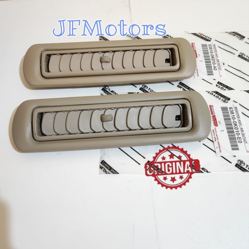 Old Innova Inova Double Blower Rear Ac Grill Grille 2004-2015 Original ...