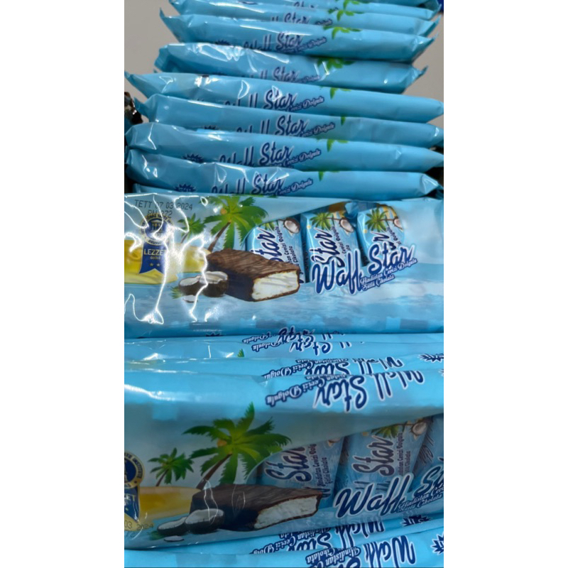 WALF STAR COCONUT WAFER | TURKISH CHOCOLATE WAFER | Shopee Philippines