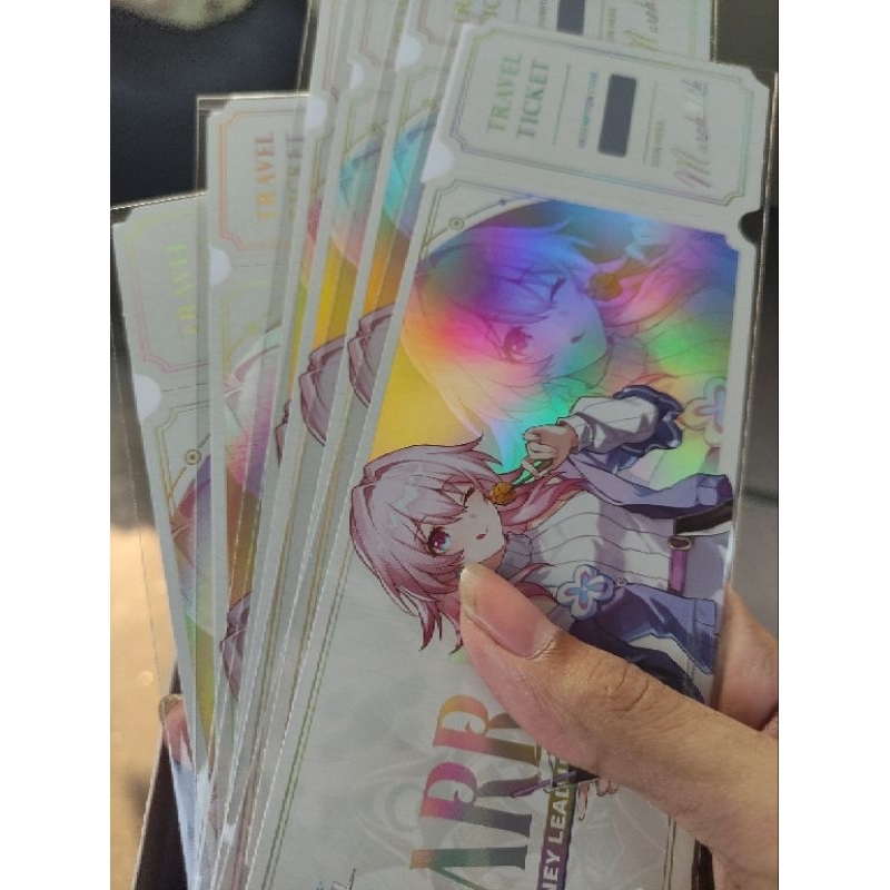 Hsr Honkai Star Rail Hologram Ticket | Shopee Philippines