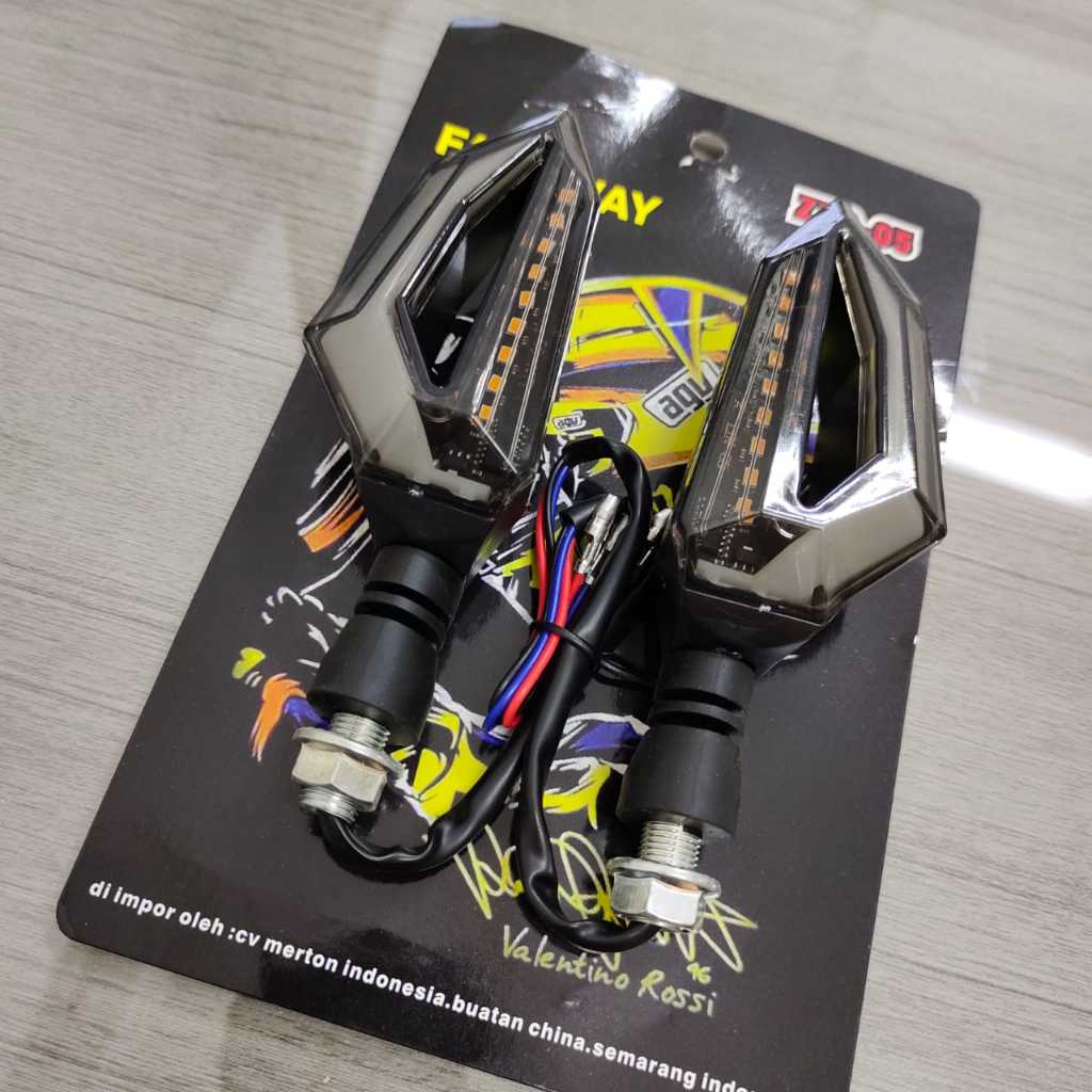 Universal Blue Yellow Twilight led running sen Lights All Motorcycles ...