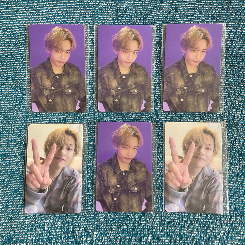 UNGU BTS V Taehyung Layover Purple Peace Sealed PVC PC | Shopee Philippines