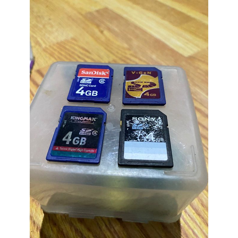 4gb SDHC memory CARD (LARGE SD CARD) | Shopee Philippines