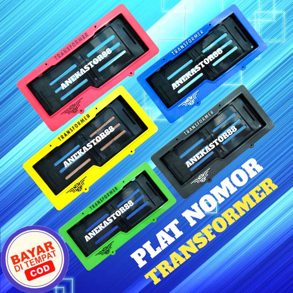 Transformer MOTORCYCLE NUMBER PLATE HOLDER/NUMBER PLATE COVER/NUMBER ...