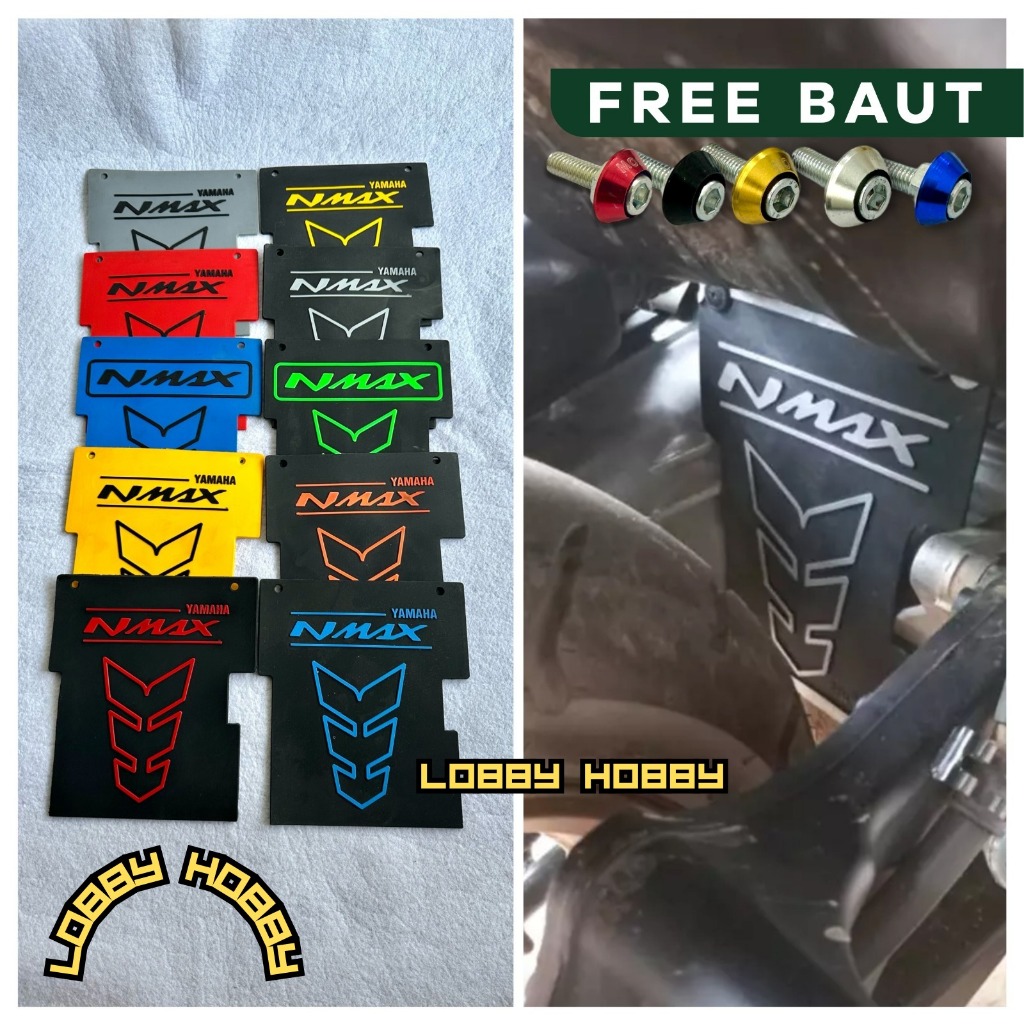 Original YAMAHA NMAX MUD RETAINING RUBBER MOSCOW / MUDFLAP YAMAHA NMAX ...