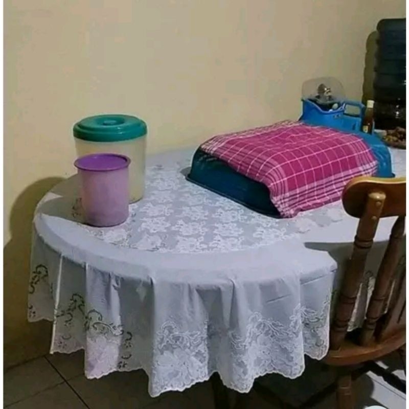 Oval Dining Table Cloth/WATERPROOF Tablecloth/WATERPROOF CLASSIC "MEIWA ...