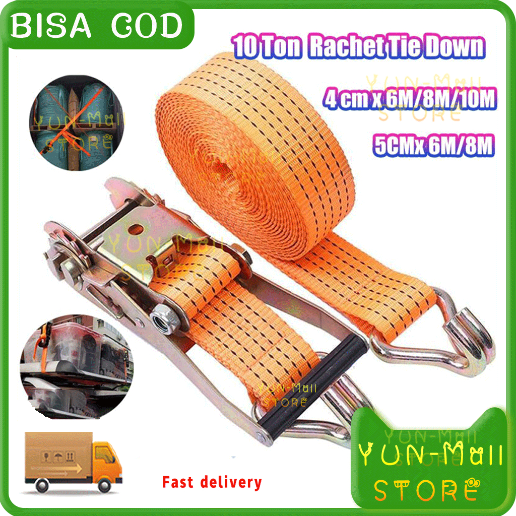 Rachet TIE DOWN 5X8 meters KREK SOUND SYSTEM CARGO LASHING TRACK TREK ...