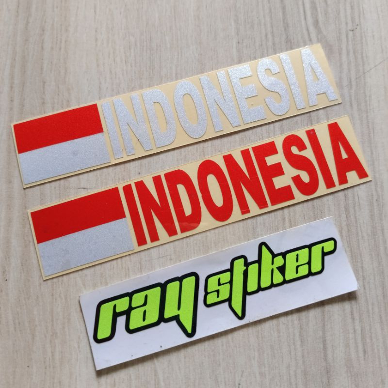 Indonesian FLAG CUTTING STICKER | Shopee Philippines