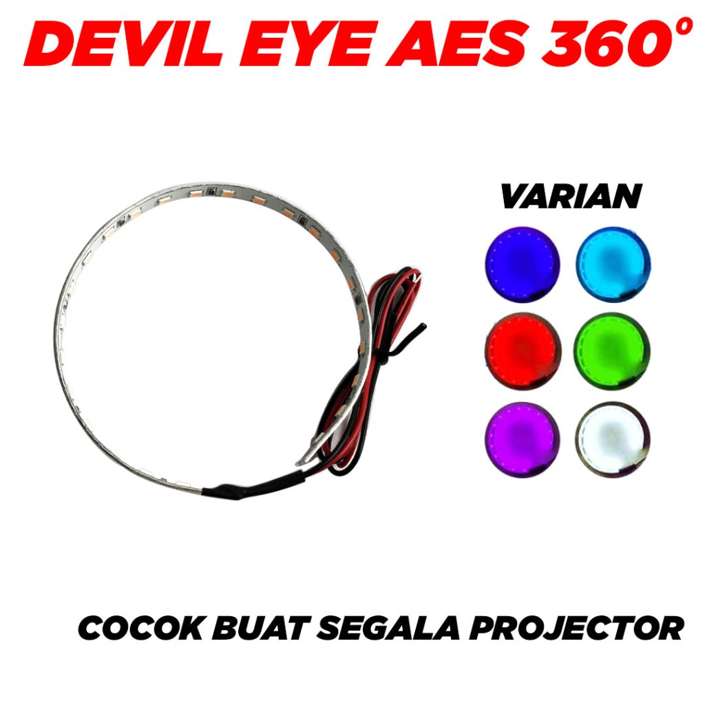 Devil demon eye aes 360 projector projector projector projector billed ...