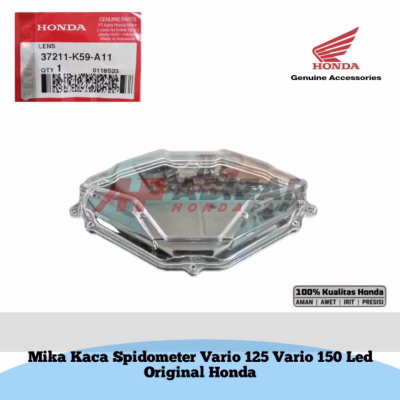 37211-K59-A11 Speedometer Glass Mica Vario 125 Vario 150 Led 2015 ...