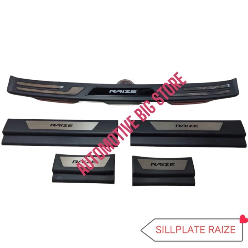 Sillplate Package Side and Rear Sill plate Raize 2021 2022 2023 Full ...