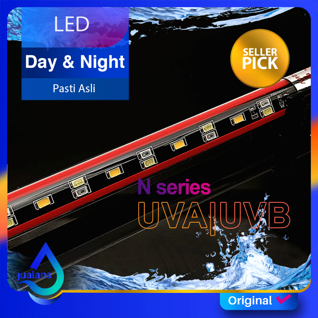 KANDILA N50 N60 Day and Night T4 Submersible Aquarium Lamp 3 Modes | Shopee Philippines