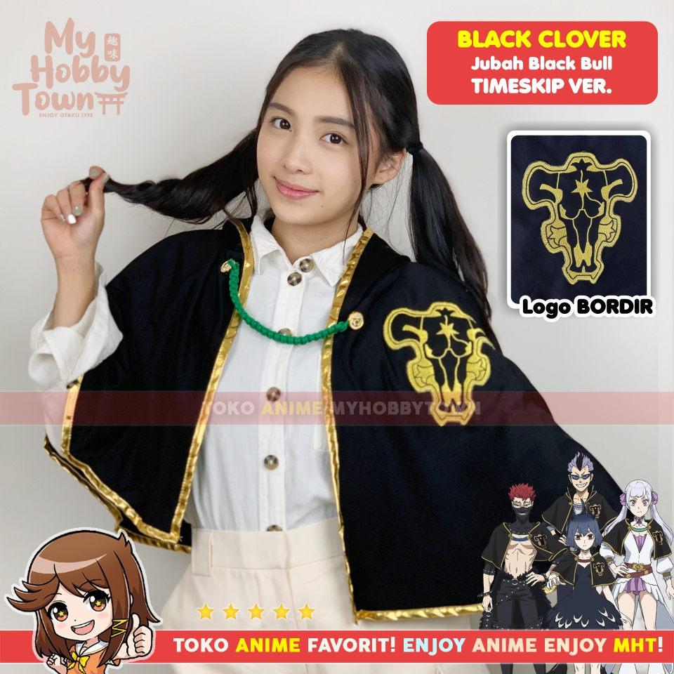 Anime Cosplay Robe Black Clover Black Bull Squad Post After Time Skip ...