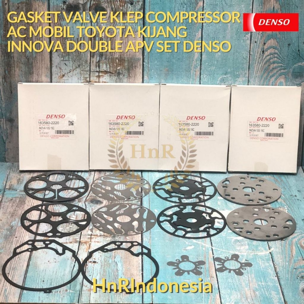 Valve Packing Set Car AC COMPRESSOR Toyota Kijang Innova Double APV ...