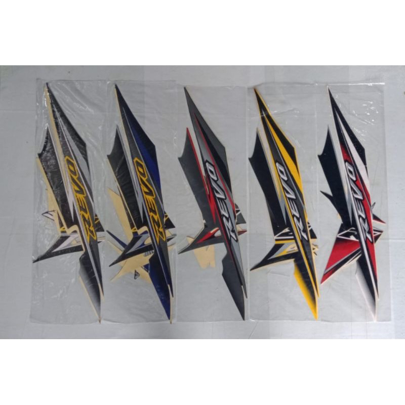 2008 REVO 110 ABSOLUTE Motorcycle Standard Stripping Sticker | Shopee ...