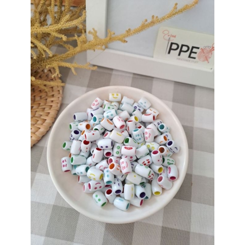 Emoticon Tube Bead Mote (10gr) | Shopee Philippines