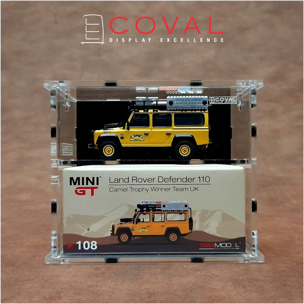 Coval SMG-102 Acrylic Display Cabinet for Single Mini GT / Pop Race Car ...