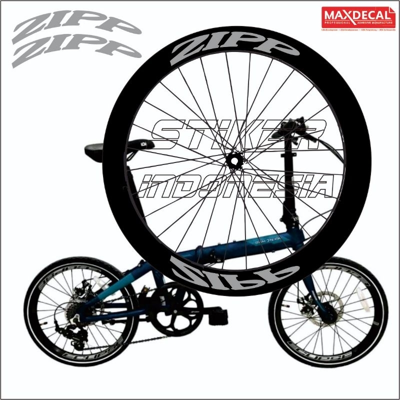 Sticker rims ZIPP sticker rims ZIPP seli folding bike ZIPP folding bike ...