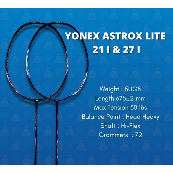 Yonex Astrox Lite 27i Racket ORIGINAL 100% | Shopee Philippines