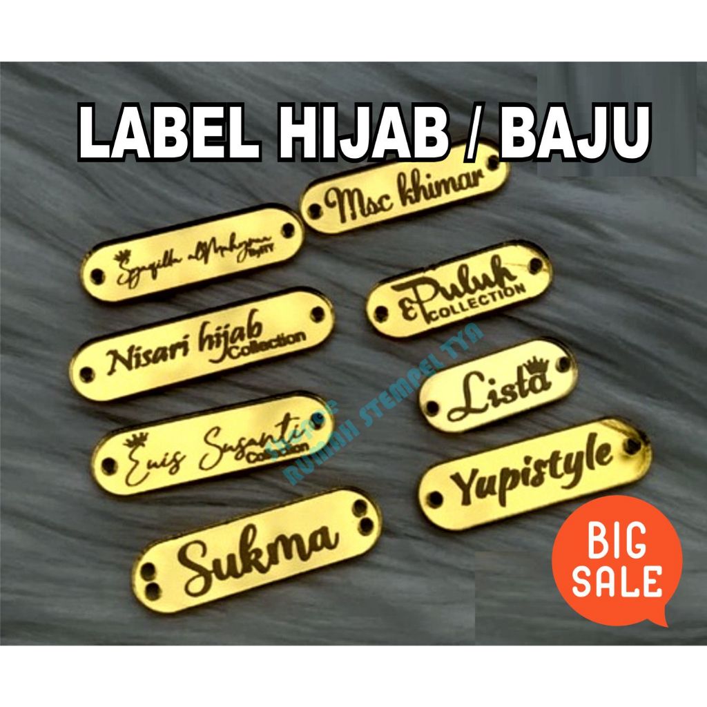 Most ACRYLIC HIJAB LABELS | Clothing LABEL | Brand | Logo | Brand BRAND ...