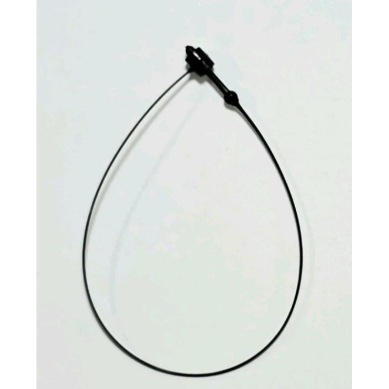 BLACK PLASTIC HANG TAG STRAP LOCK PIN LOOP PIN CONTENTS 100 PCS WLBEE ...