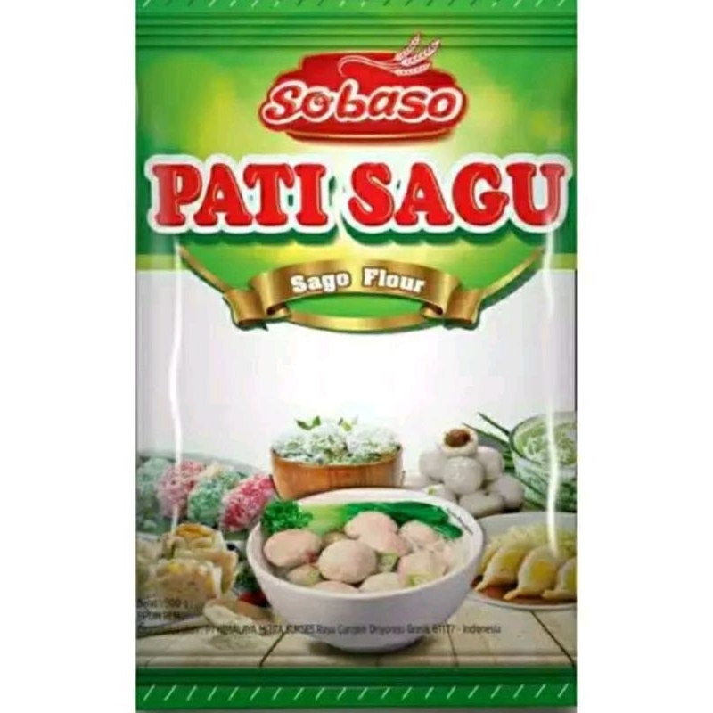 Sobaso Sago Starch 500gr / Sobaso Sago Flour / Sago Starch Flour ...
