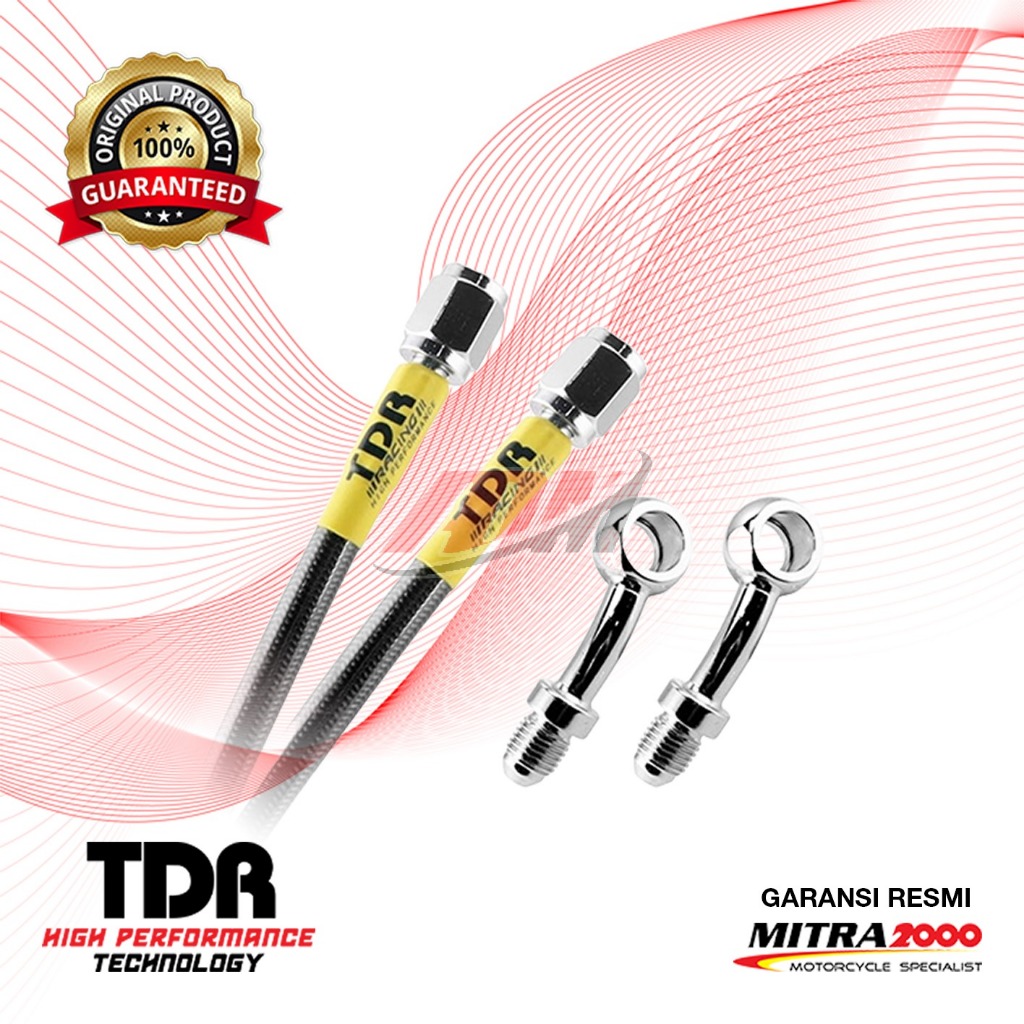 Tdr Brake Hose 16 Inch (40 Cm) & 18 Inch (45 Cm) | Shopee Philippines