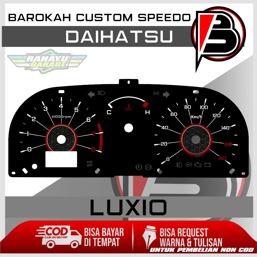 Custom speedometer Board panel spido meter custom | Shopee Philippines