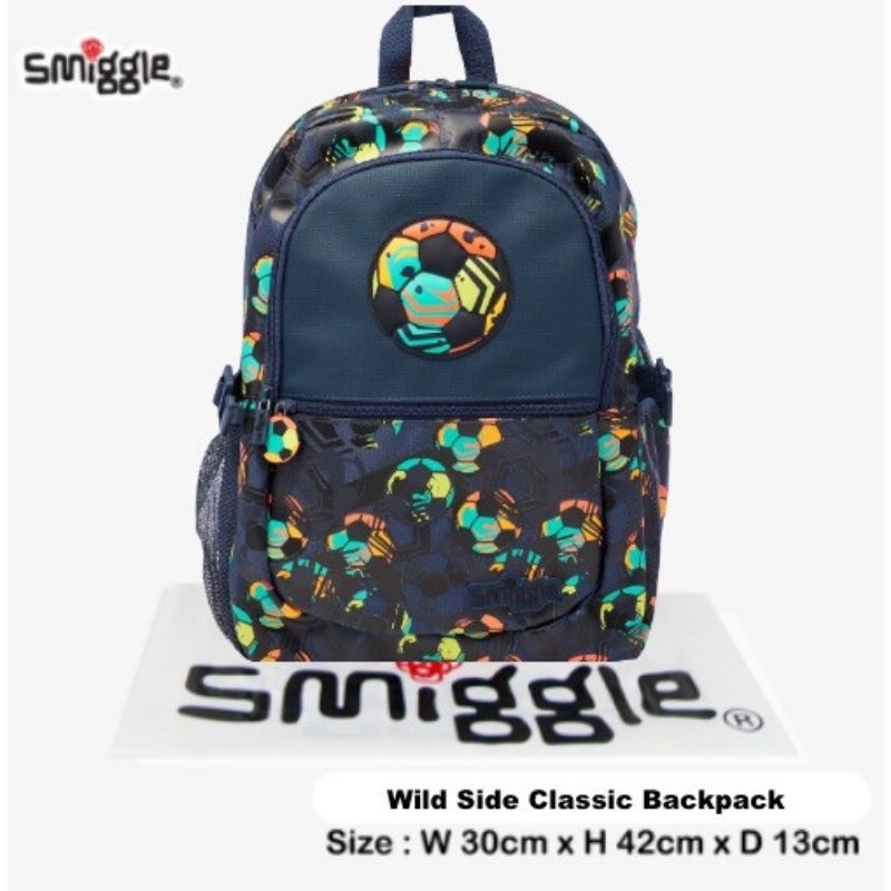 Smiggle Soccer Unicolour Backpack (B105) | Shopee Philippines