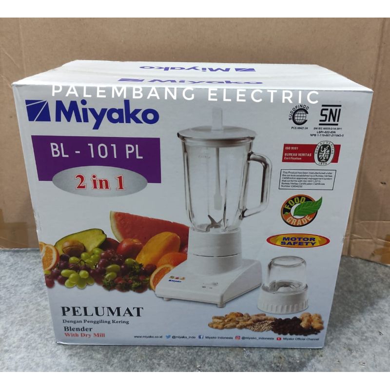 Miyako blender 2 in 1 BL-101PL BL101PL | Shopee Philippines